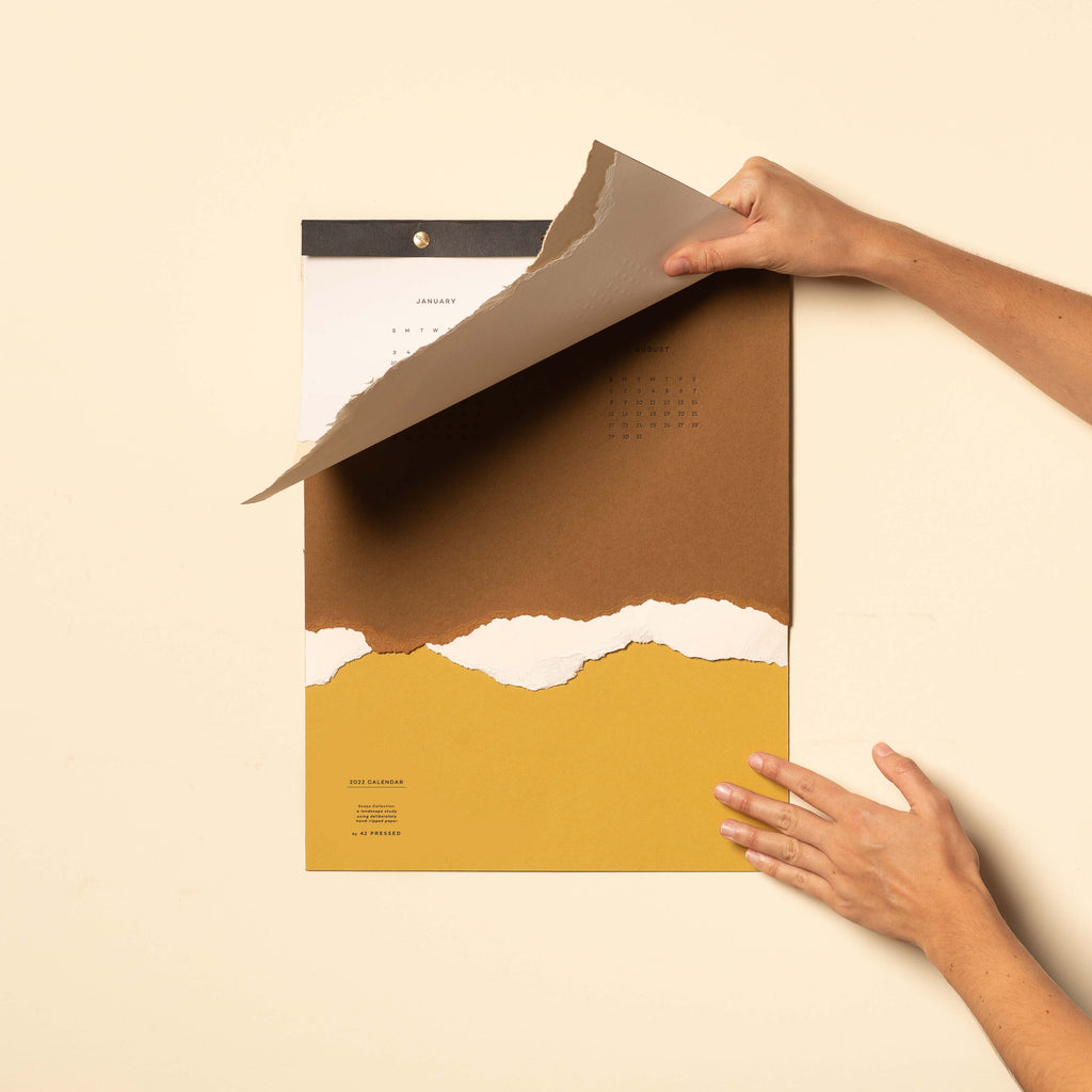 Scape 2022 Wall Calendar – 42 Pressed