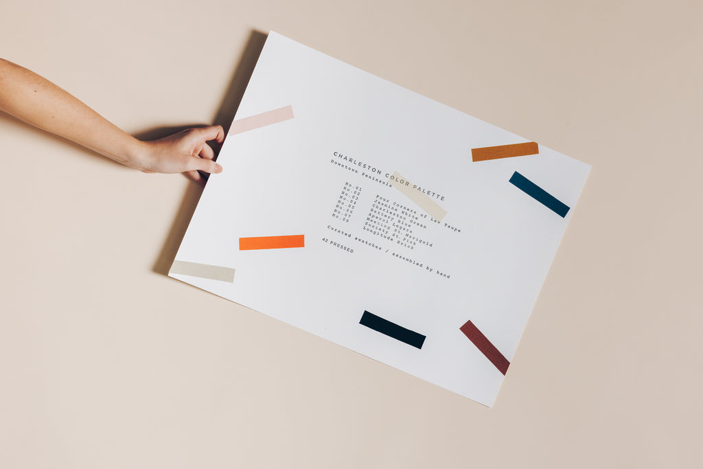 Charleston Colors Print – 42 Pressed