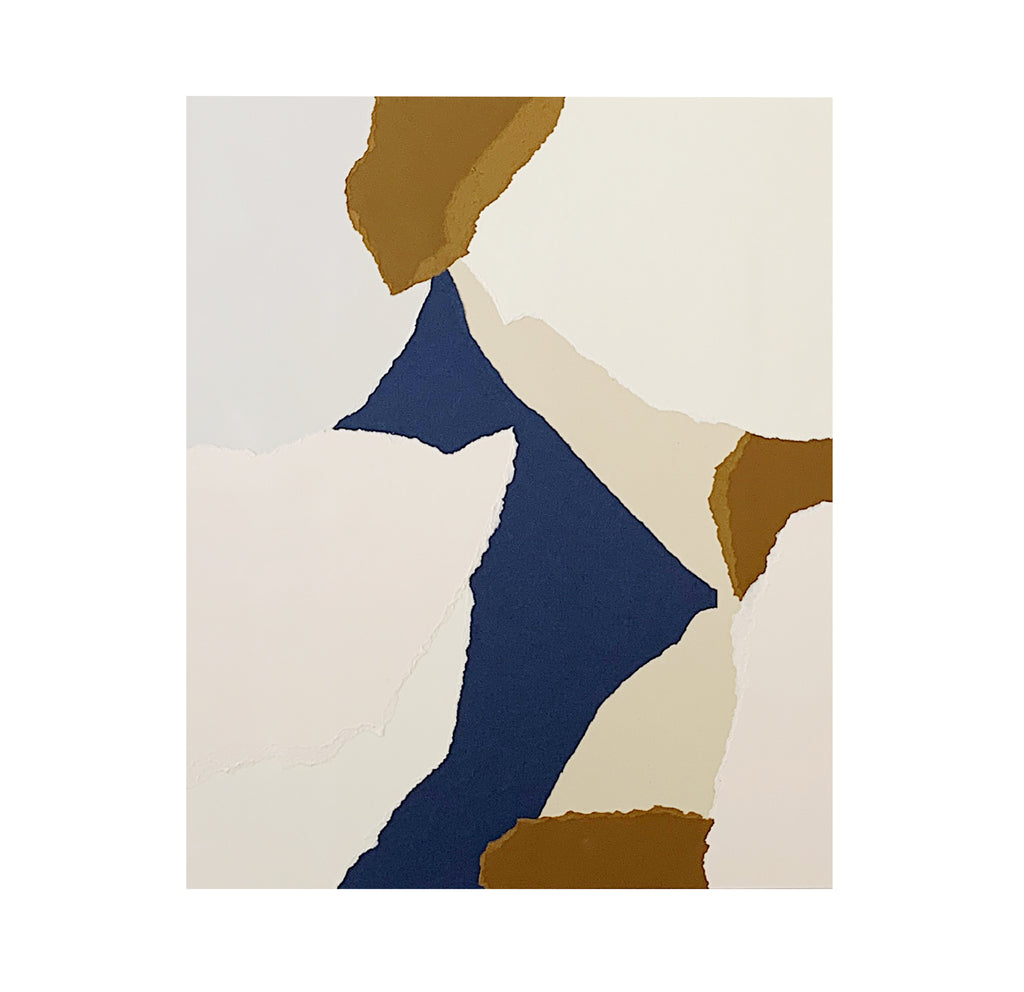 Abstract 02 - Hand Torn Artwork - Home Decor from 42 Pressed