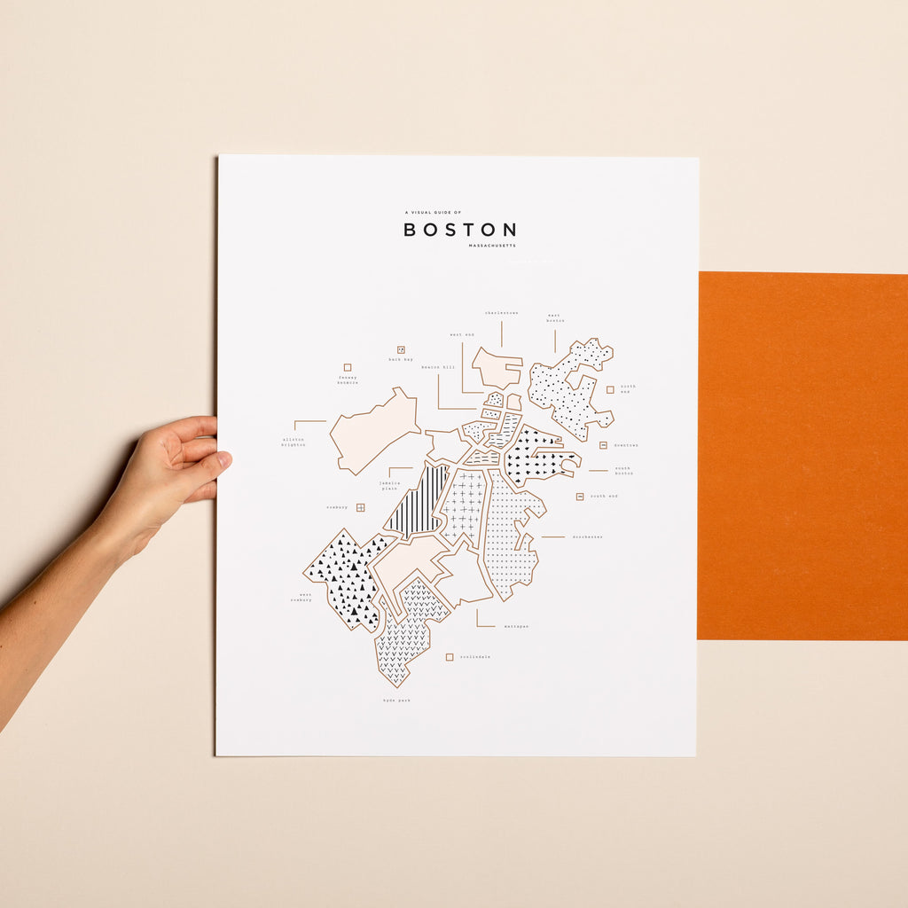 Boston City Print – 42 Pressed