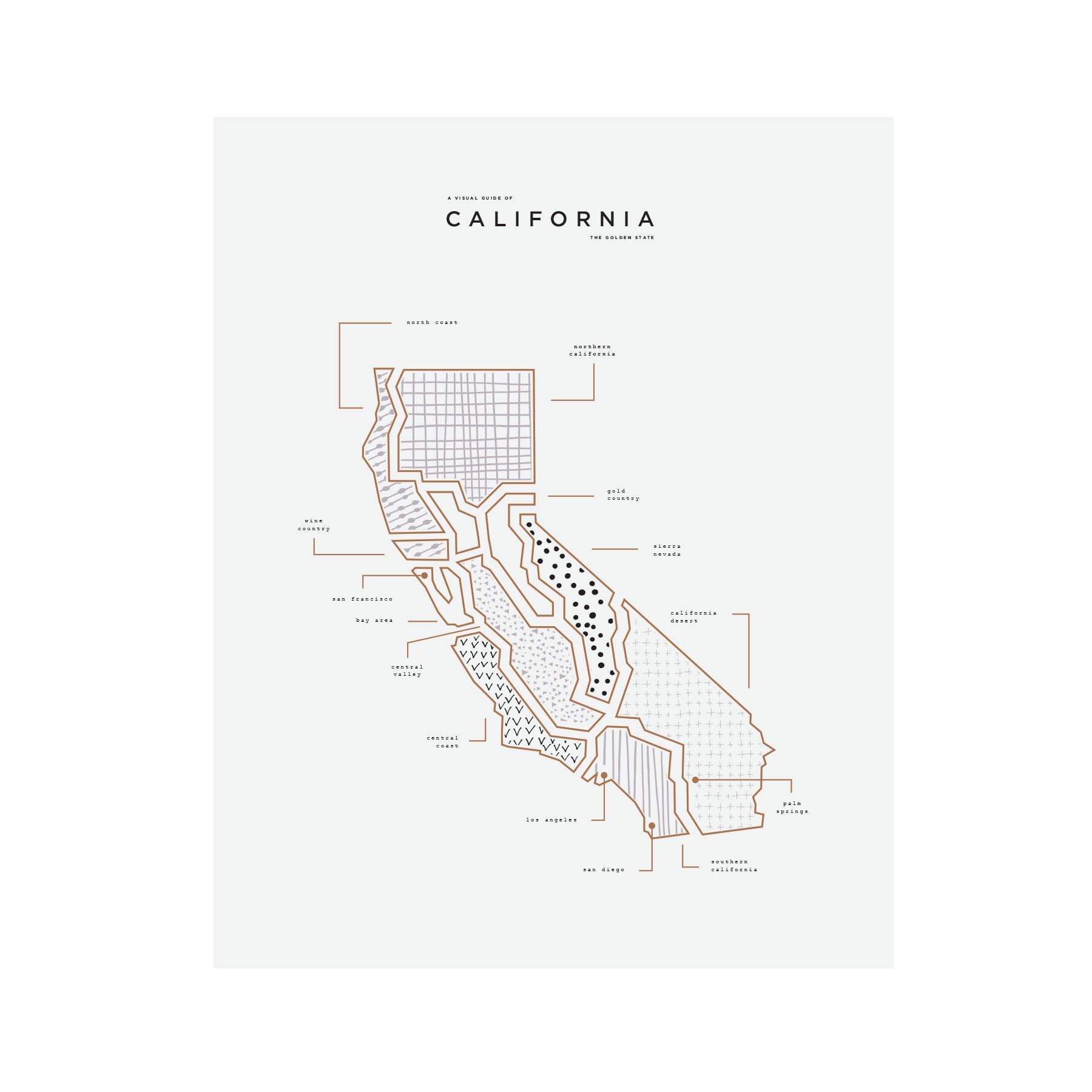 California State Print – 42 Pressed
