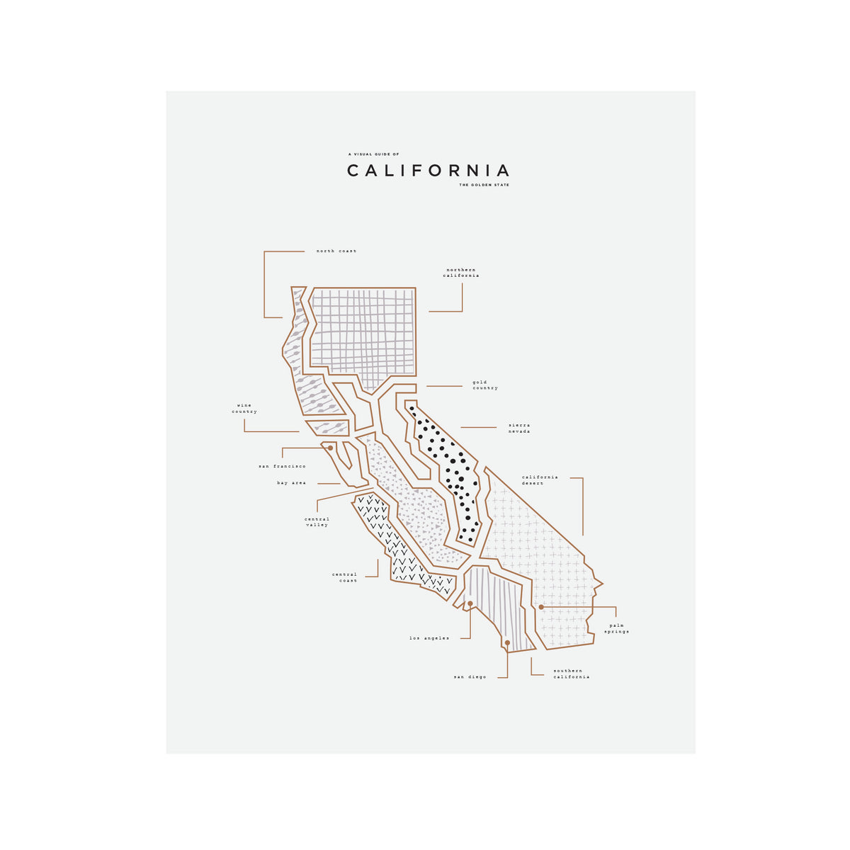 California State Print – 42 Pressed