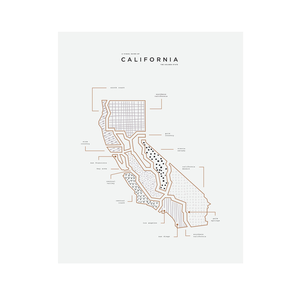 California State Print Wholesale – 42 Pressed