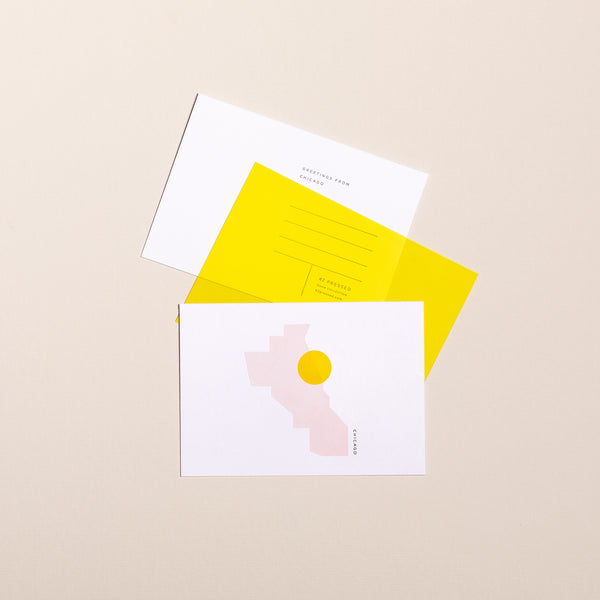 postcard from chicago