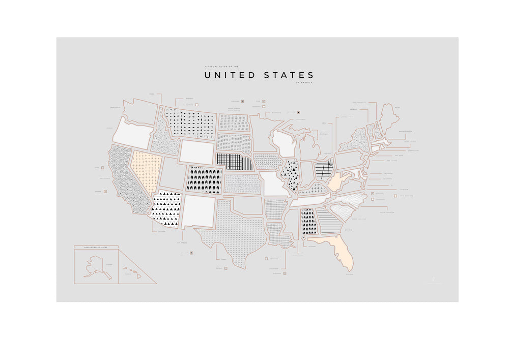USA Print – 42 Pressed