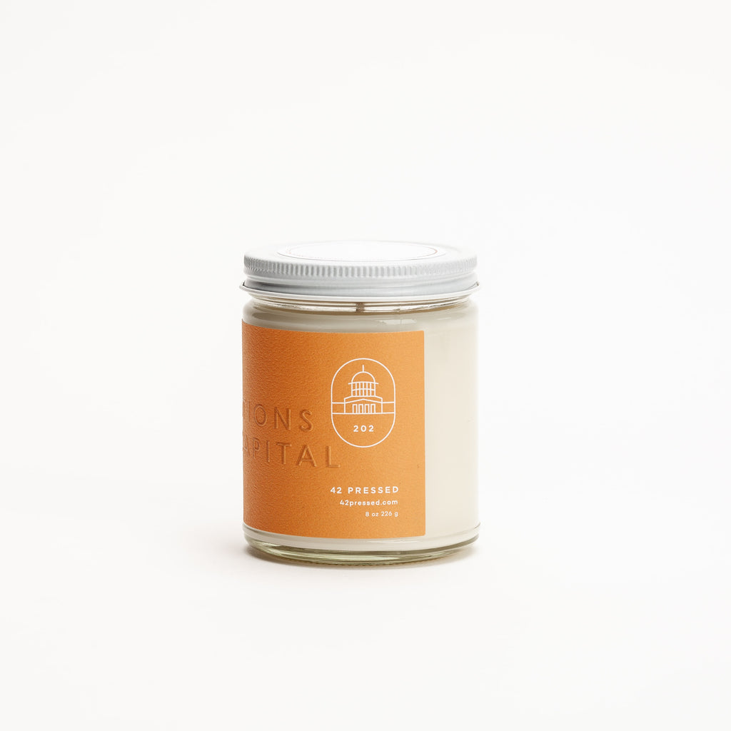Washington DC Candle – 42 Pressed